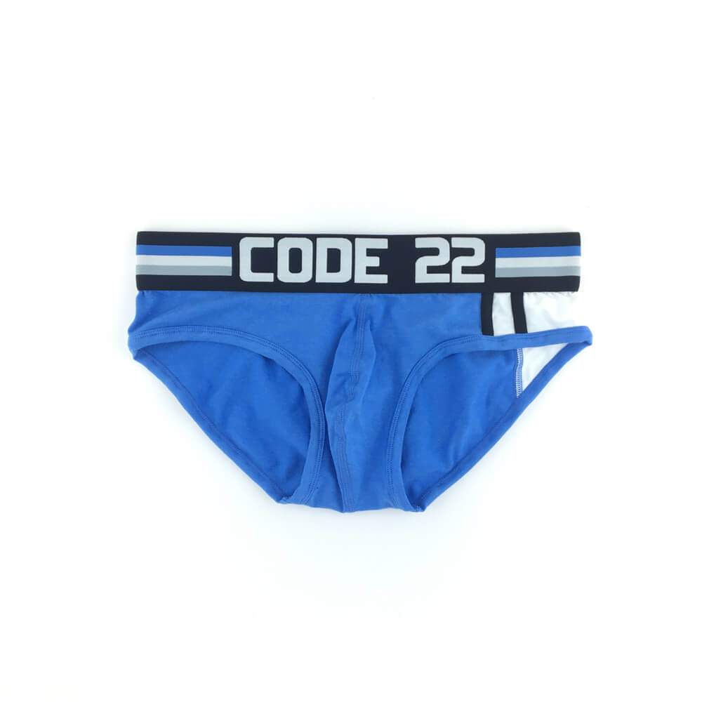 Code 22 Asymmetric Sport Brief Steel – Next Gay Thing