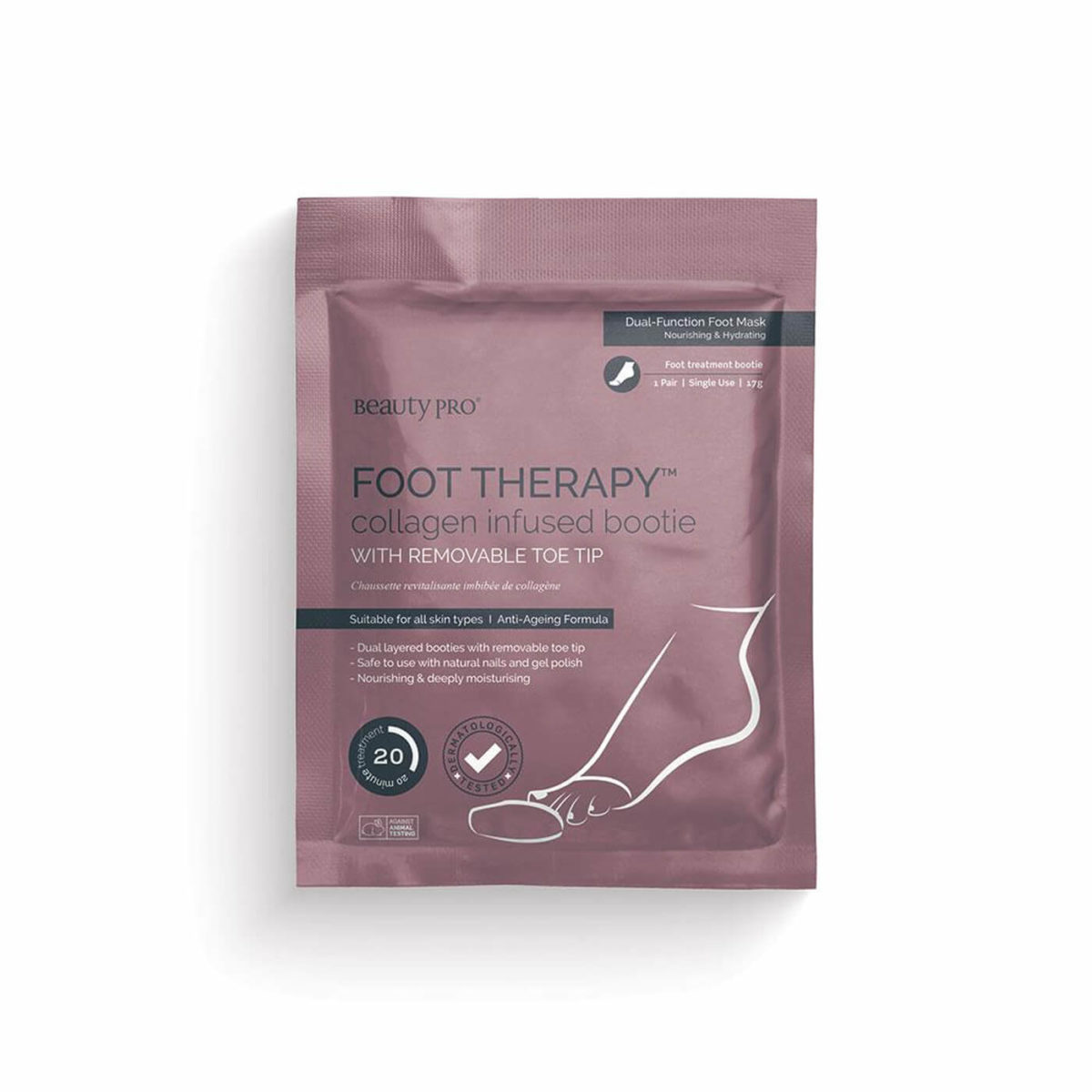 BeautyPro Foot Therapy Collagen Infused Bootie – Next Gay Thing