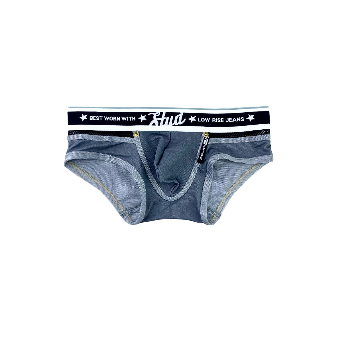 STUD TRACE U1039LB10 Denim Grey Brief – Next Gay Thing