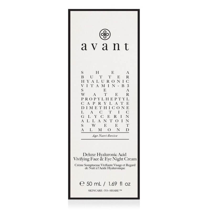 Avant Hyaluronic Acid Face & Eye Night Cream – Next Gay Thing